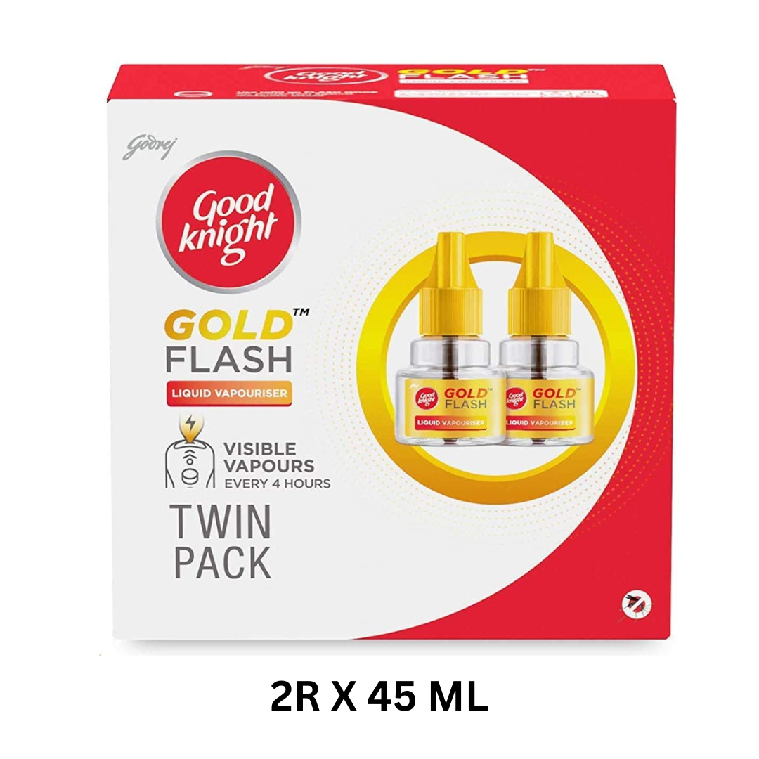 GODREJ GOOD NIGHT GOLD FLASH MOSQUITO REPELLENT REFILLS PACK OF 2(2U X ...