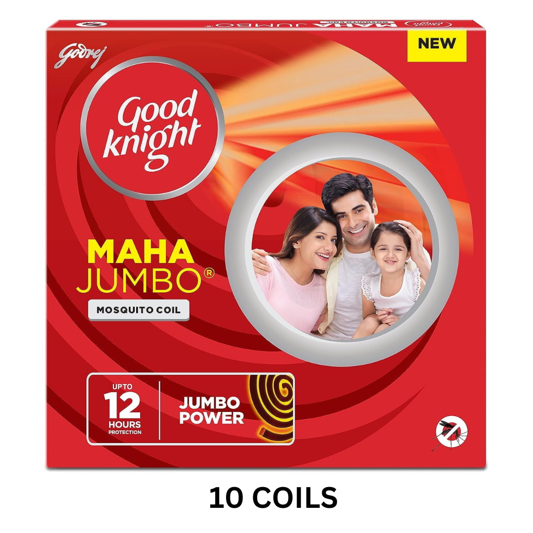 GODREJ GOOD NIGHT MOSQUITO ACTIV+ COIL 10N 12 HOURS PROTECTION – P Mart